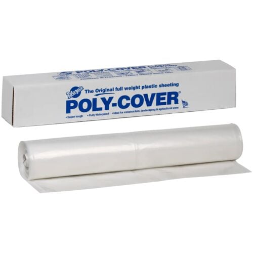 Poly-Cover Poly Film Sheeting - 8 x 100